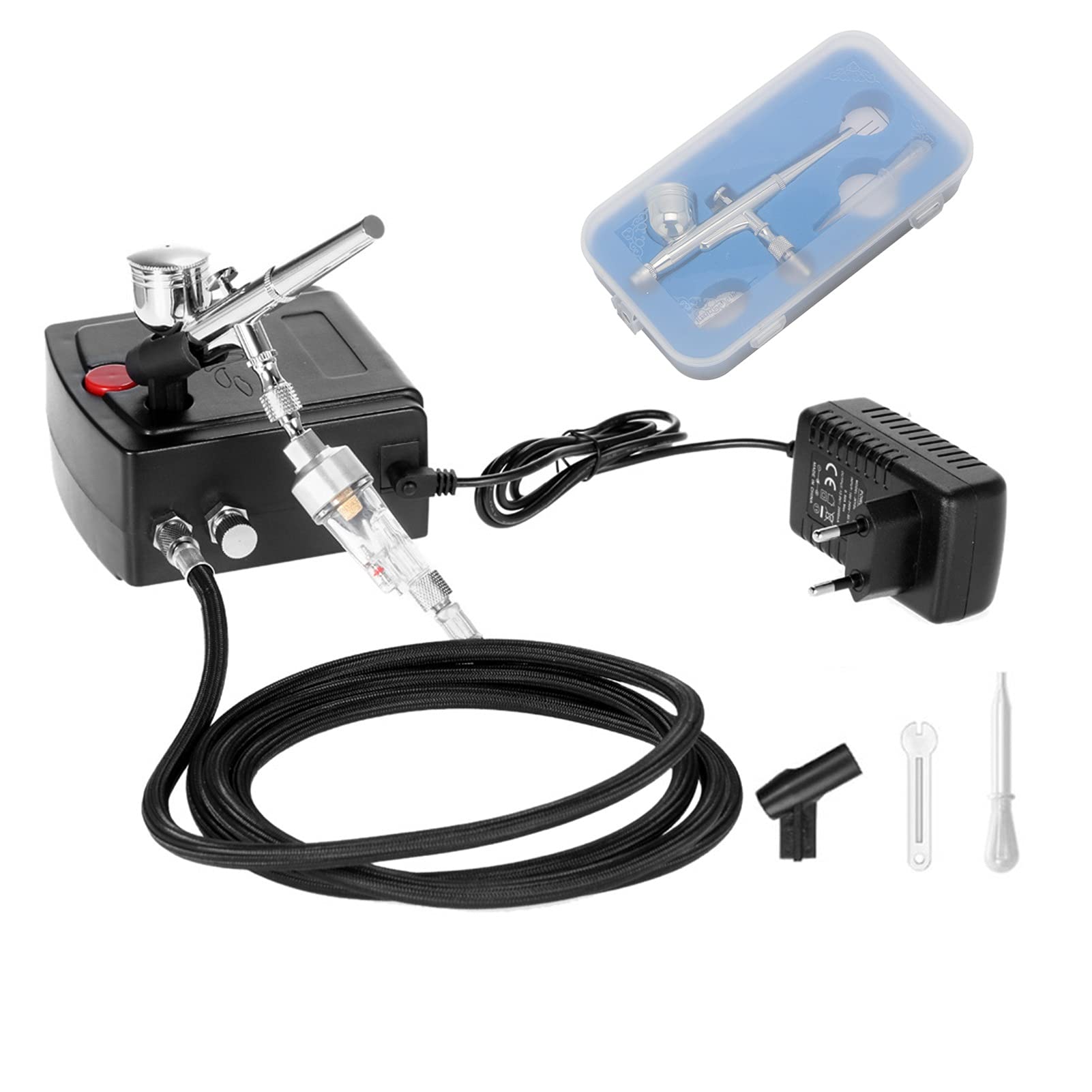 Buy Mutiwill Spray Compressor Kit Complete Kit With Mini Spray Portable ...