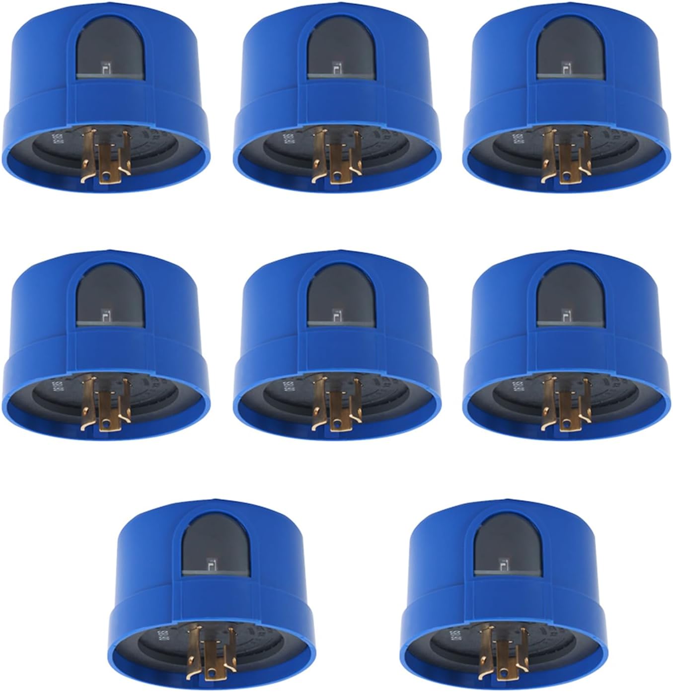 GBAYSA 8 Pack Photocell for Outdoor Light,Auto On Off Photo Sensor ...