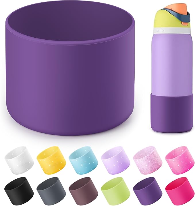 Amazon.com | Diumepo Silicone Water Bottle Boot for Owala 32 oz, Anti ...
