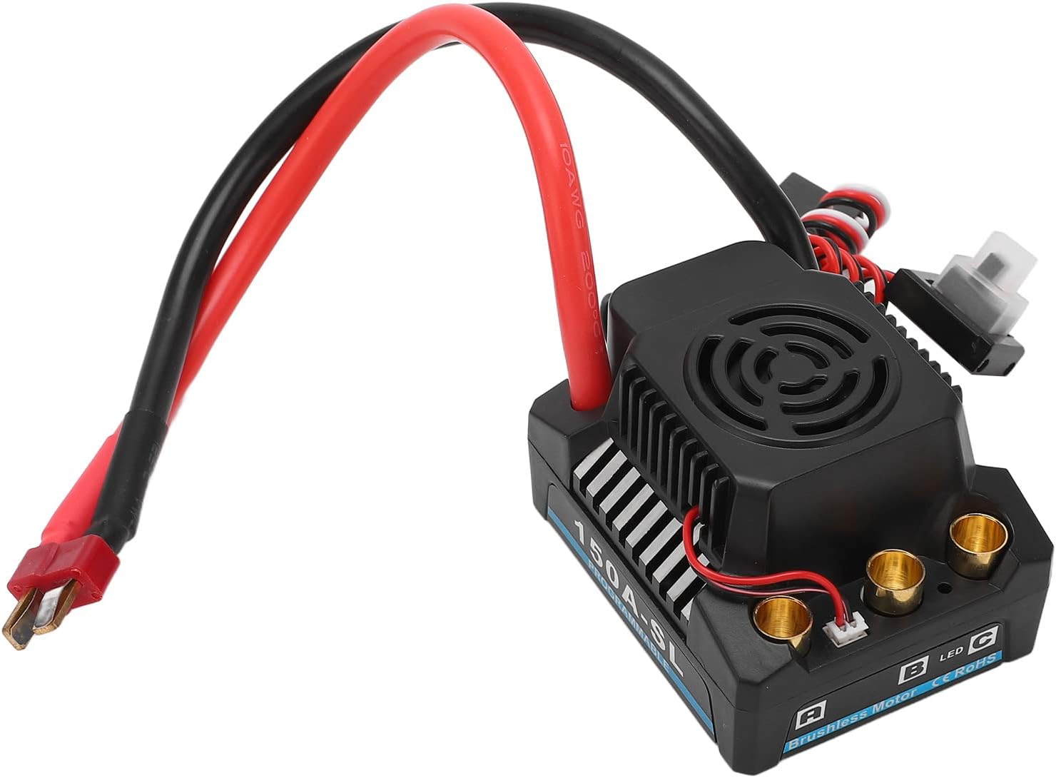 Amazon.com: RC Brushless ESC, 150A Brushless ESC Overheating Protection ...