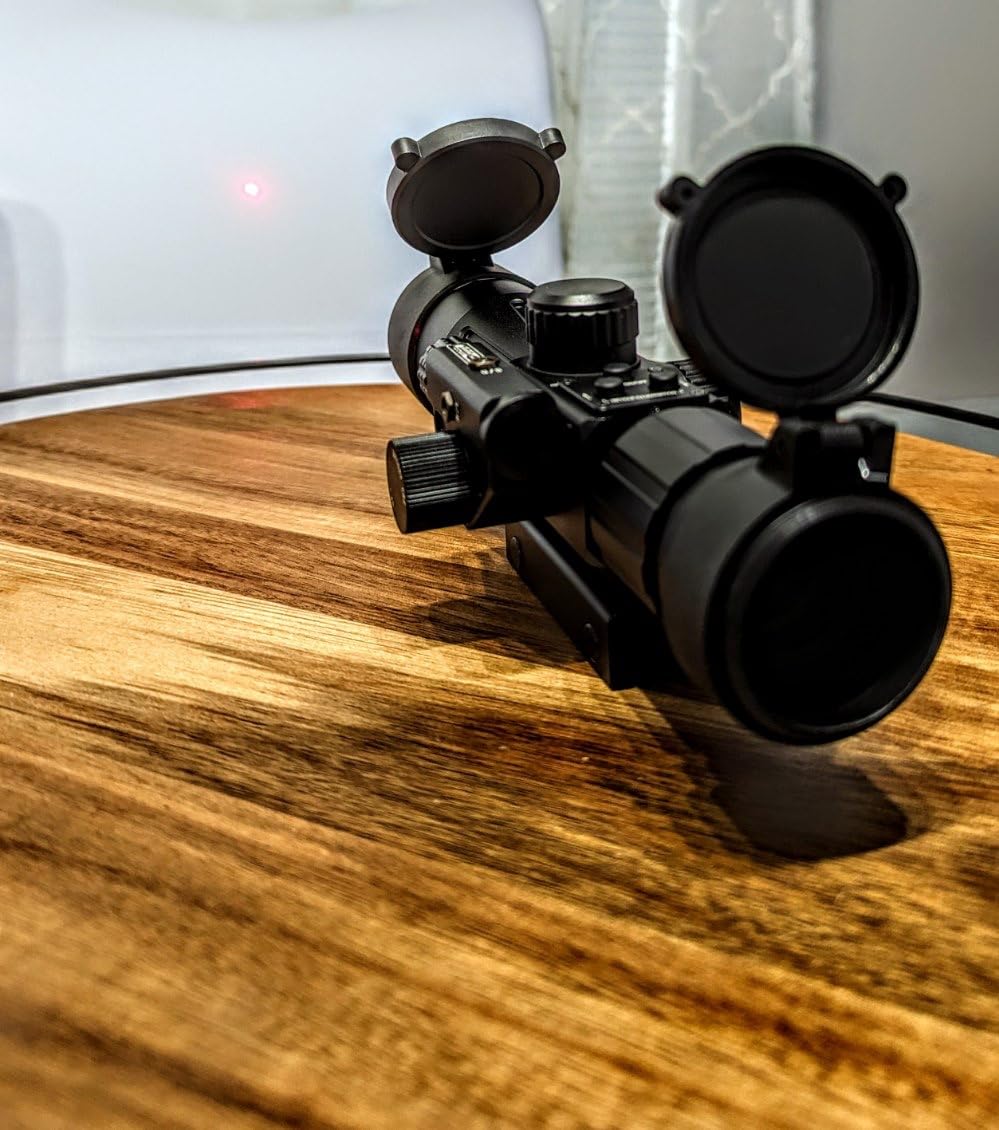 $13/mo - Finance UUQ 2.5-10x40IR Rifle Scope with Red Illuminated Mil ...