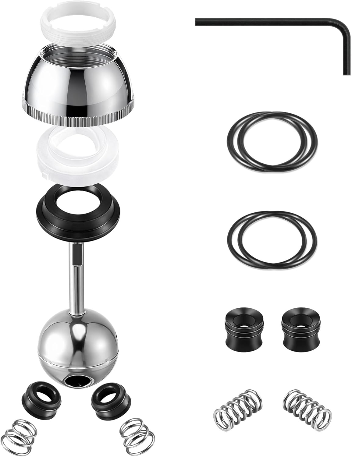 Avenuebool Faucet Repair Kit, Compatible with Delta/Peerless RP44123 ...
