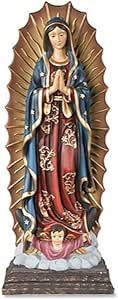 Amazon.com: Autom Our Lady of Guadalupe 19 Inch Statue : Home & Kitchen