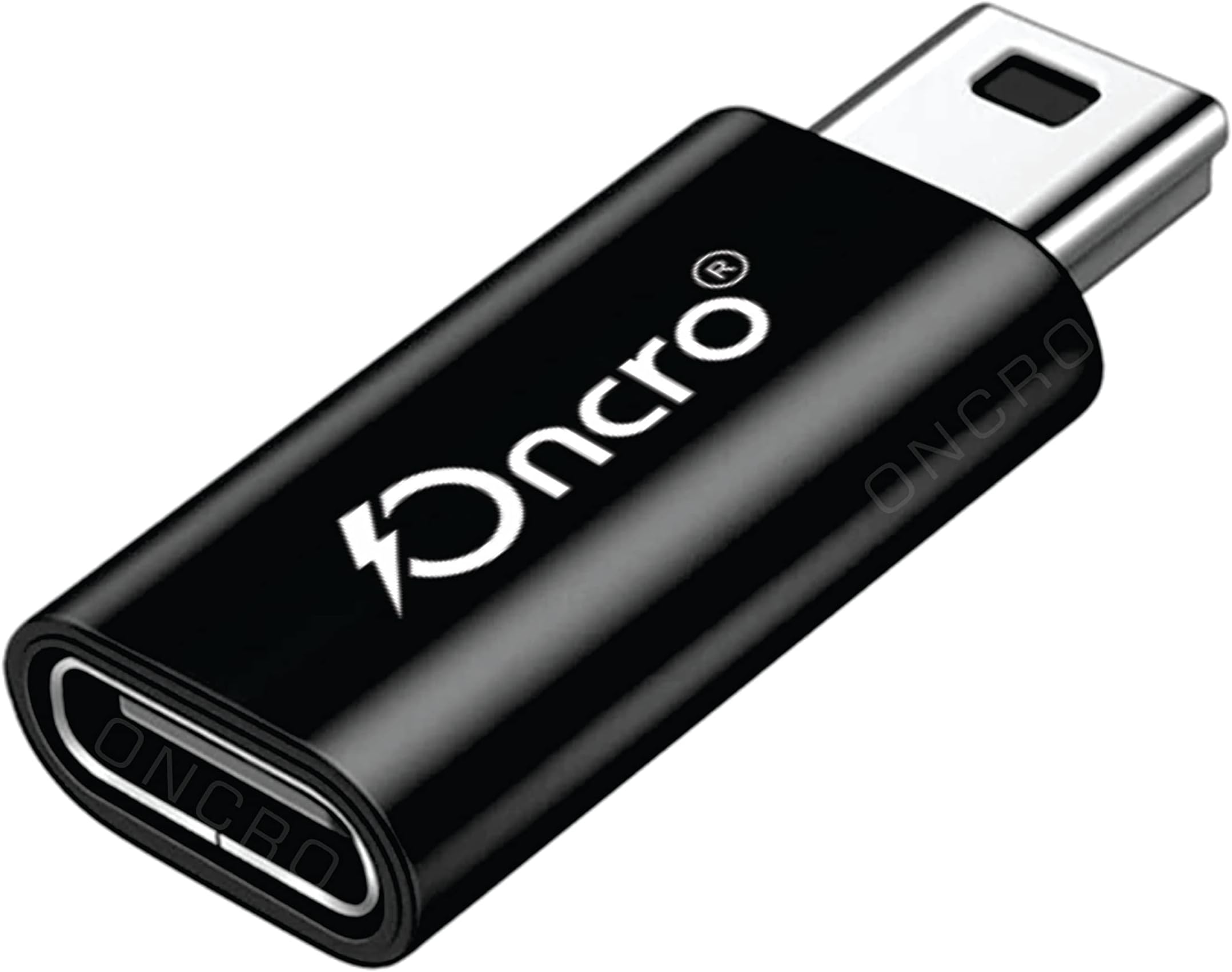 ONCRO® Black USB C to Mini USB 2.0 Adapter Converter Type C Female to ...