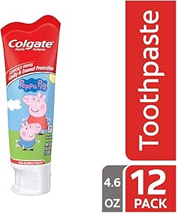 Colgate Kids Pasta dental, Peppa Pig, NA, 12 unidades : Amazon.com.mx ...
