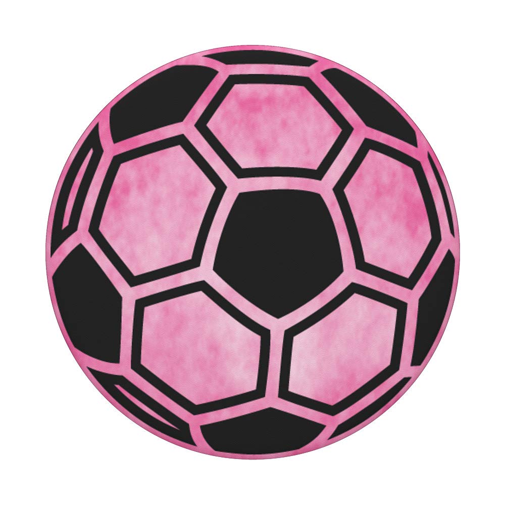 Pink Soccer Ball Clipart