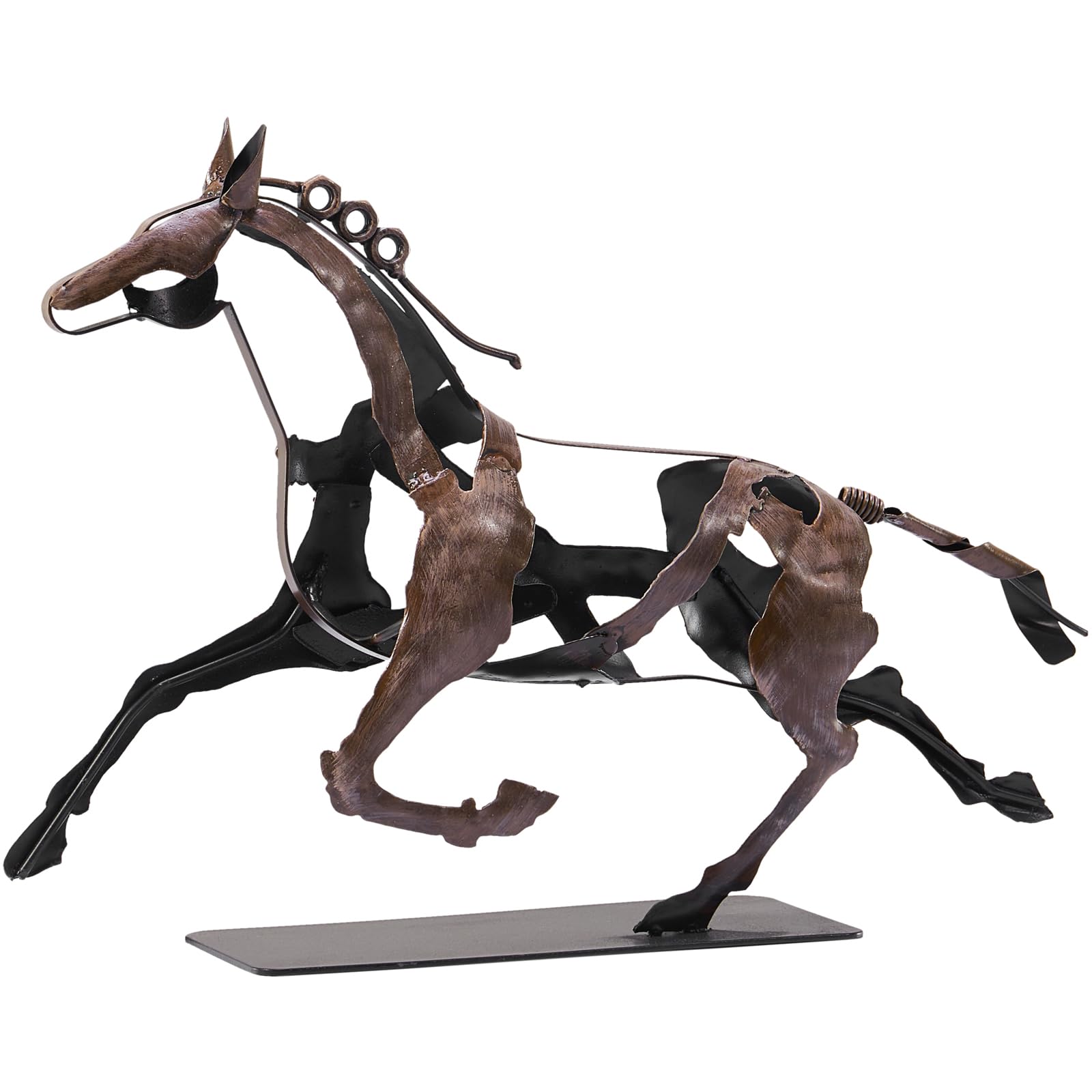 Amazon.com: SunBlogs Art Running Horse Sculpture Western Decor ...