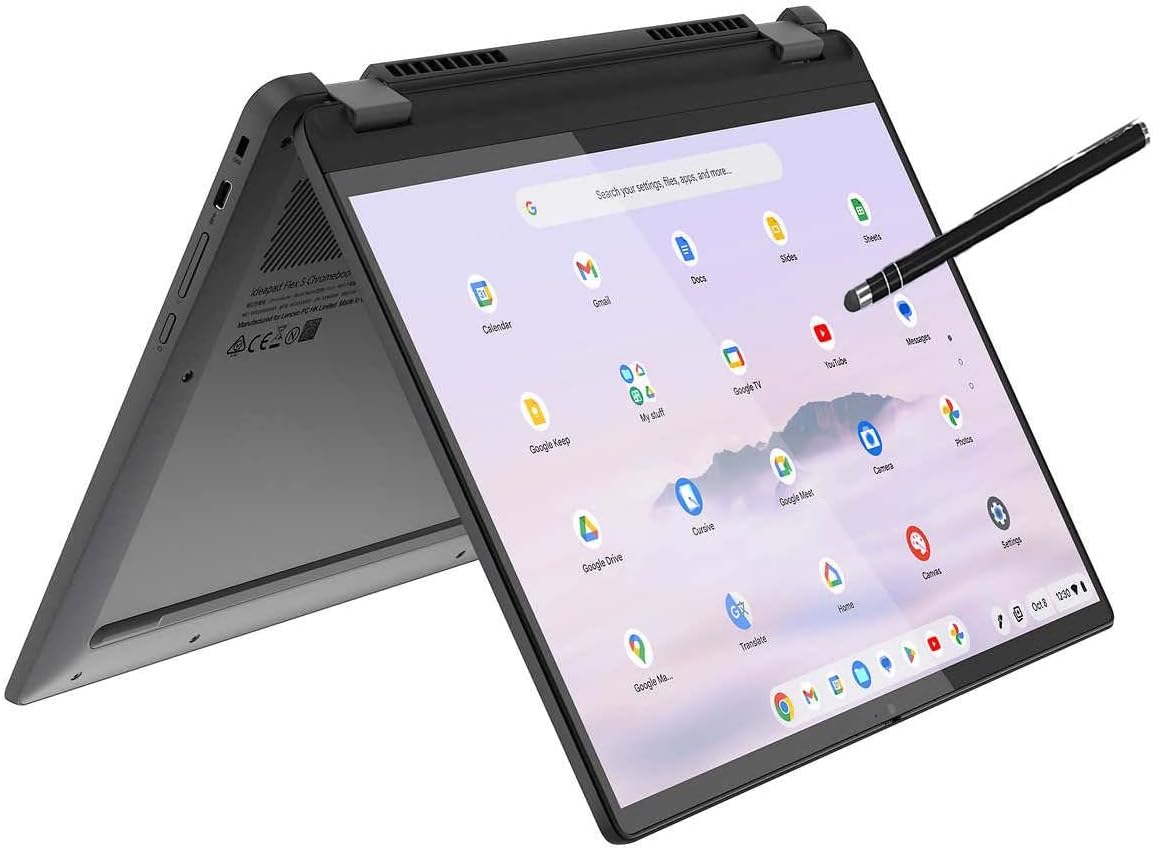 Lenovo Chromebook Flex 5 - Laptop convertible 2 en 1 en gris tormenta ...