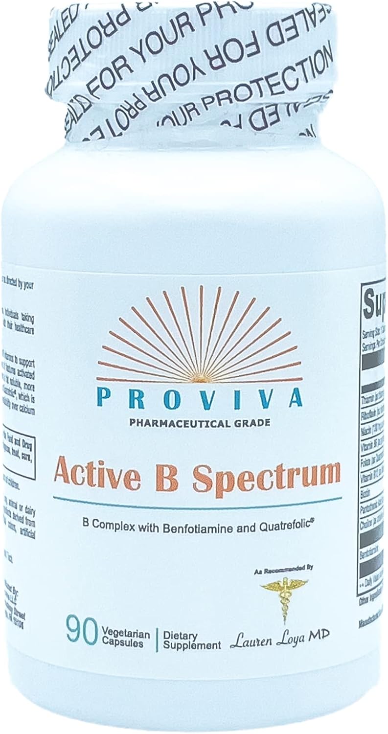 Amazon.com: Active B Spectrum - Complete B Complex with Benfotiamine ...