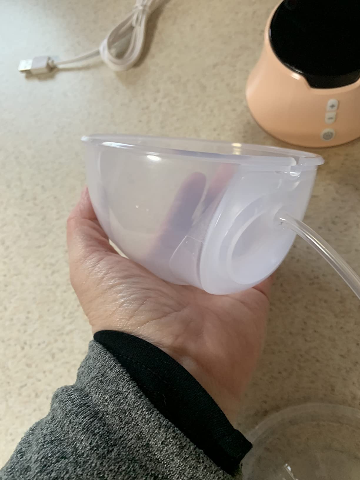 $4/mo - Finance IKARE Double Wearable Breast Pump Hands Free, Portable ...