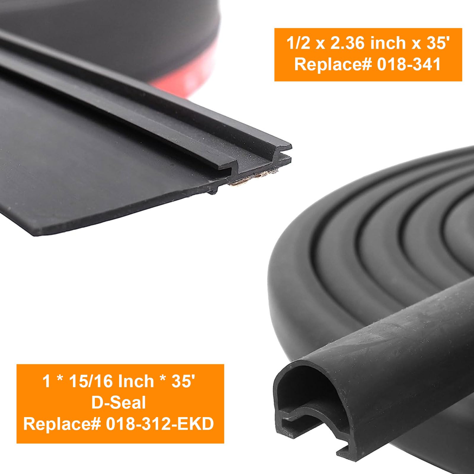 Snapklik.com : RV Slide Out Seal Replace 018-341 018-312-EKD D Seal 1 ...