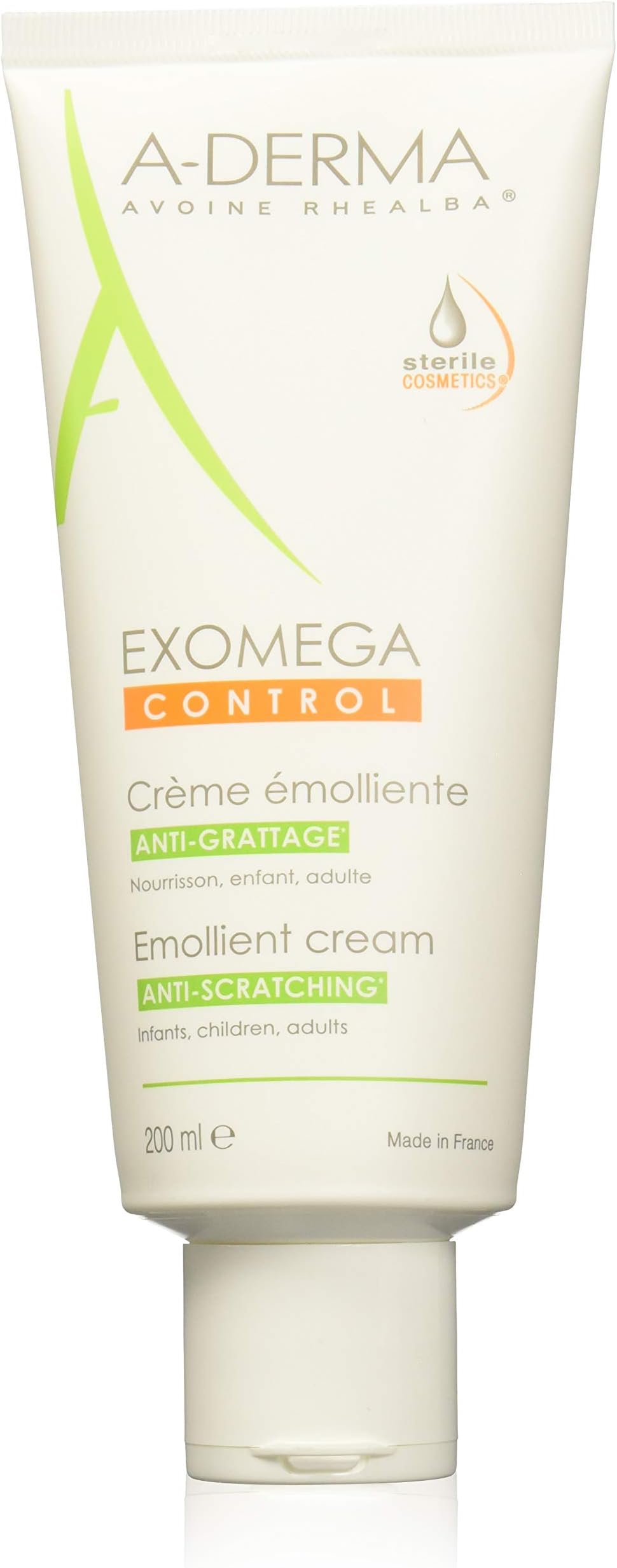 Amazon.com : Aderma Exomega Emollient Cream 400ml : Body Gels And ...