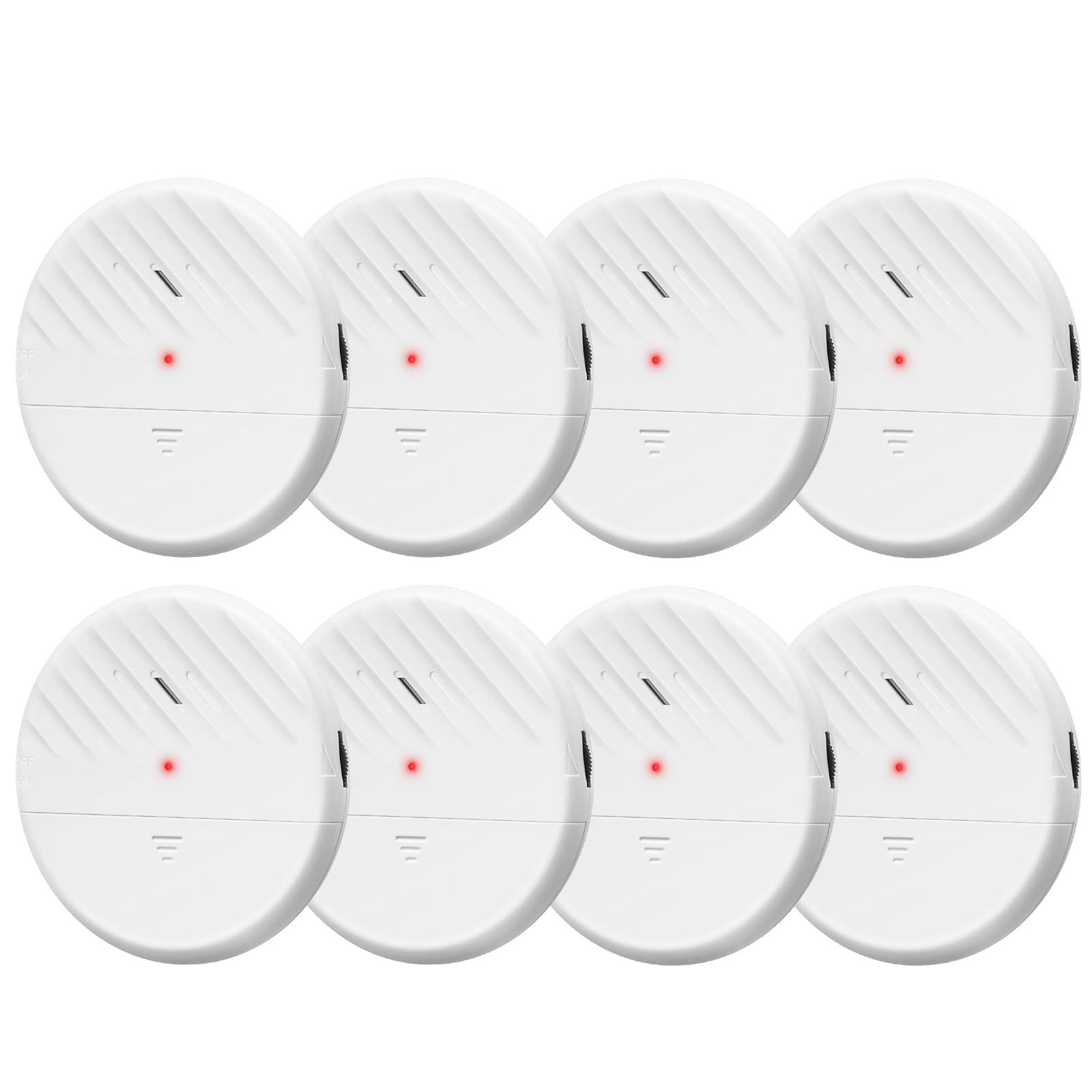 WSDCAM Window Alarm Sensors 125dB Ultra-Slim Wireless Glass Break ...