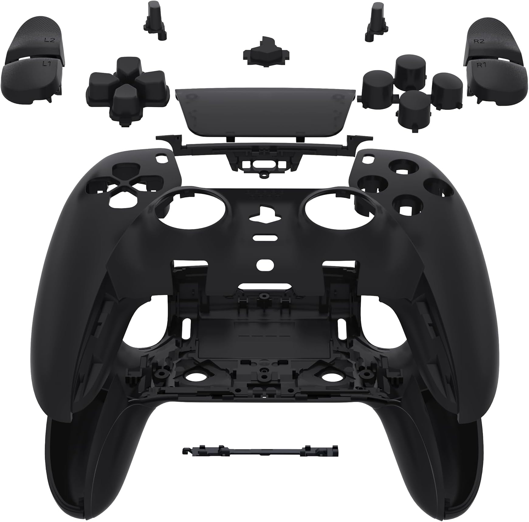 Amazon.com: eXtremeRate Full Set Housing Shell with Buttons Touchpad Cover Compatible with ps5 ...