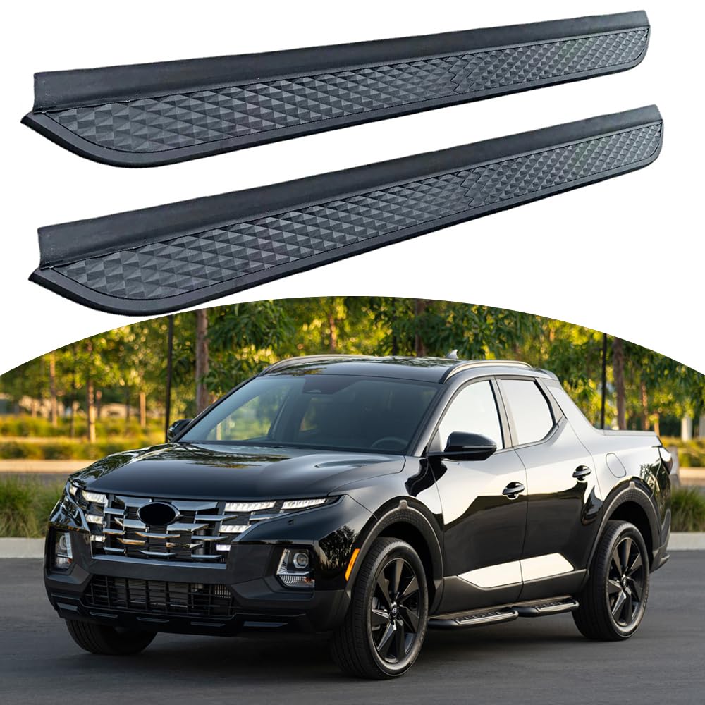 Amazon.com: Fit for Hyundai Santa Cruz 2022 2023 2024 Running Board ...