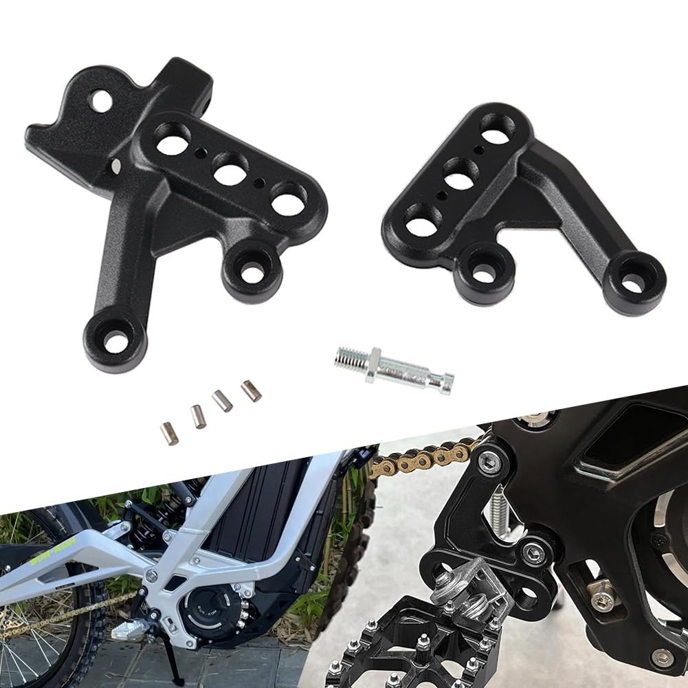 Amazon.com: Foot Pegs Bracket Surron Foot Rest Brackets Motorcycle ...