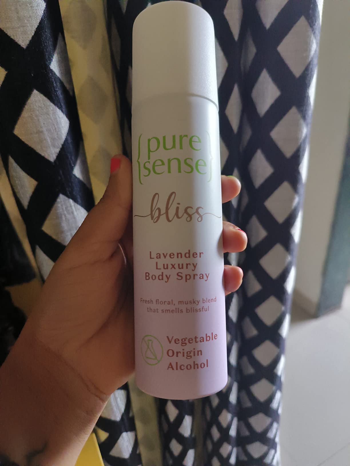 PureSense Bliss Lavender Body Spray for Women | Long Lasting Fragrance ...