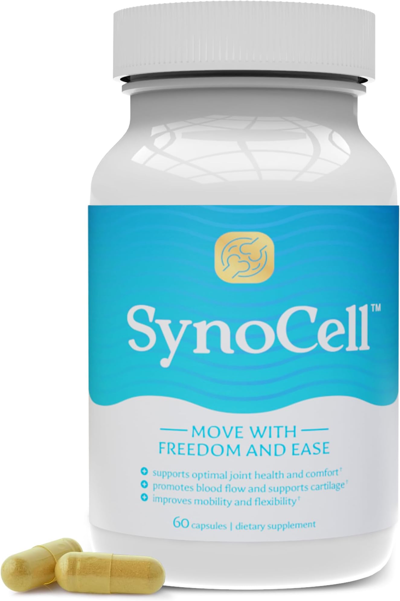 Amazon.com: Synocell Glucosamine Chondroitin Complex Back, Neck, and Joint Support Supplement ...