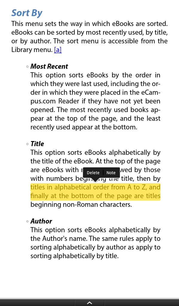 eCampus.com Reader - App on Amazon Appstore