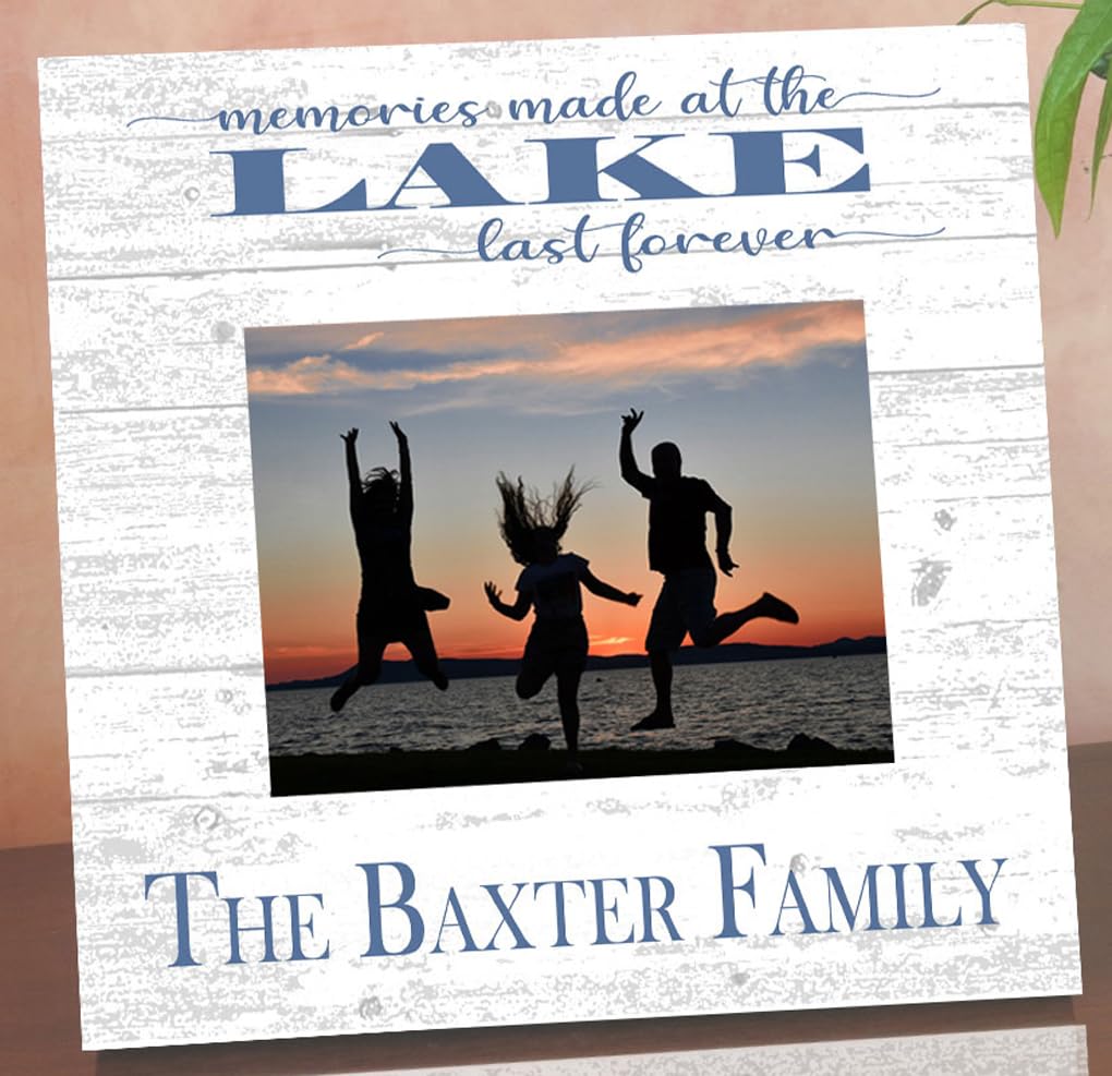 Amazon.com - Broad Bay Custom Lake Theme Picture Frame - Upload Your ...