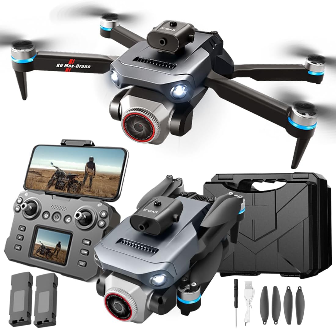 Amazon.com: Drones with 4k Ultra-wide Camera,Real-time Vision Screen ...