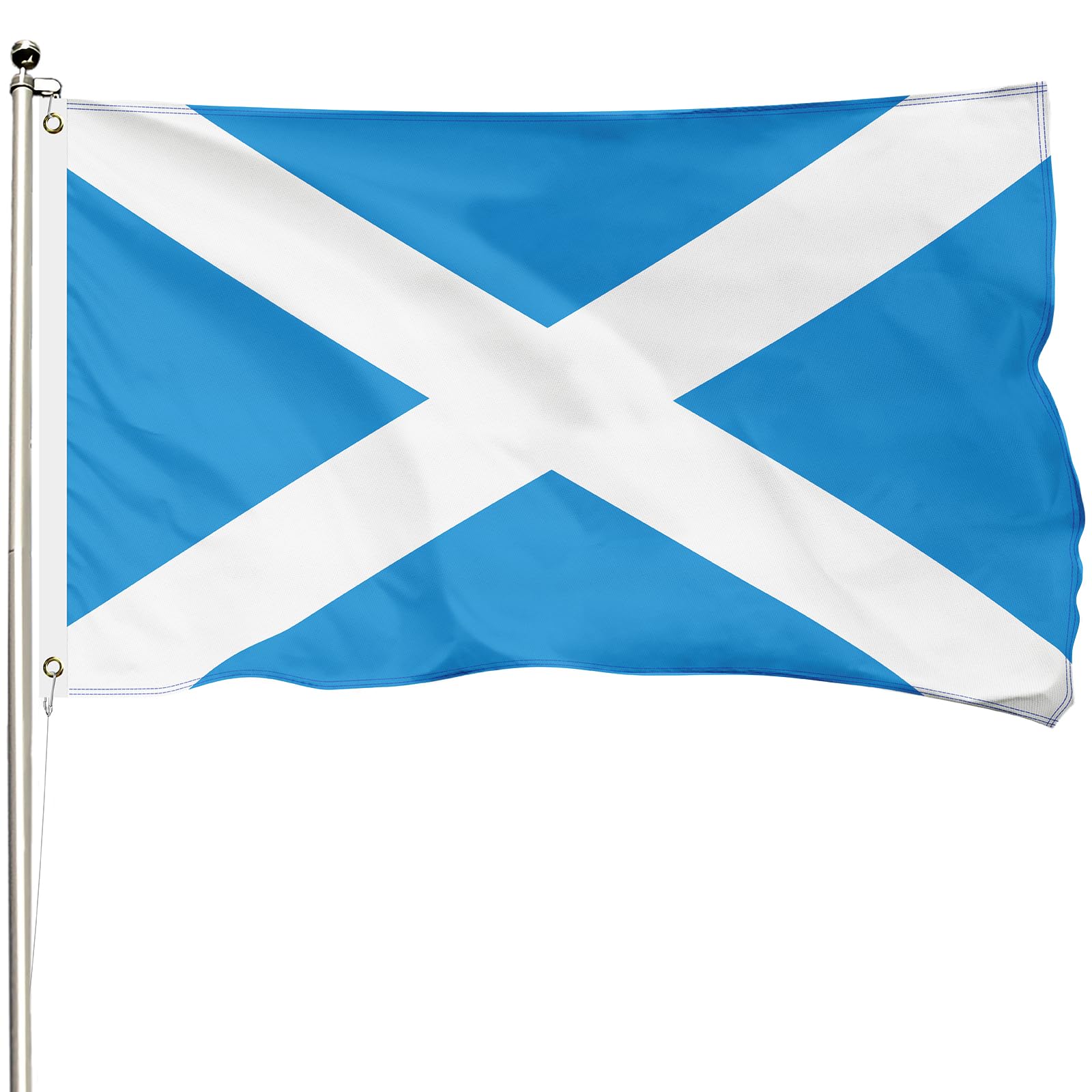 Amazon.com : Scotland Scottish Flag 3x5Ft, Scotland Flag 400D ...