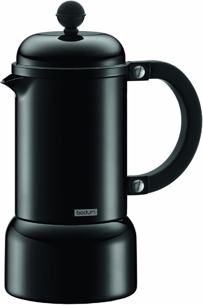 Amazon.com: Bodum Chambord Aluminum Stovetop Espresso Maker, 6-Ounce ...