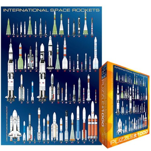 Buy International Space Rockets Jigsaw Puzzle 1000pc Online at Low ...