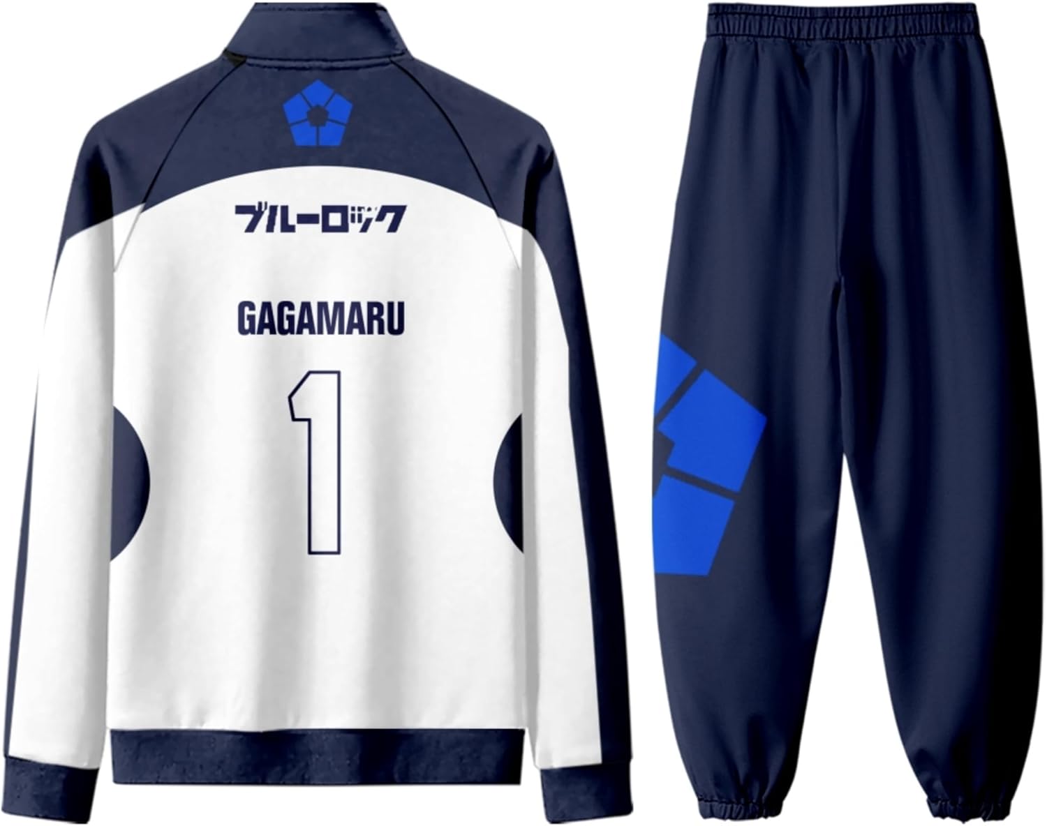 Amazon.com: Witorya Blue Lock Costume Bachira Isagi Cosplay Jacket ...