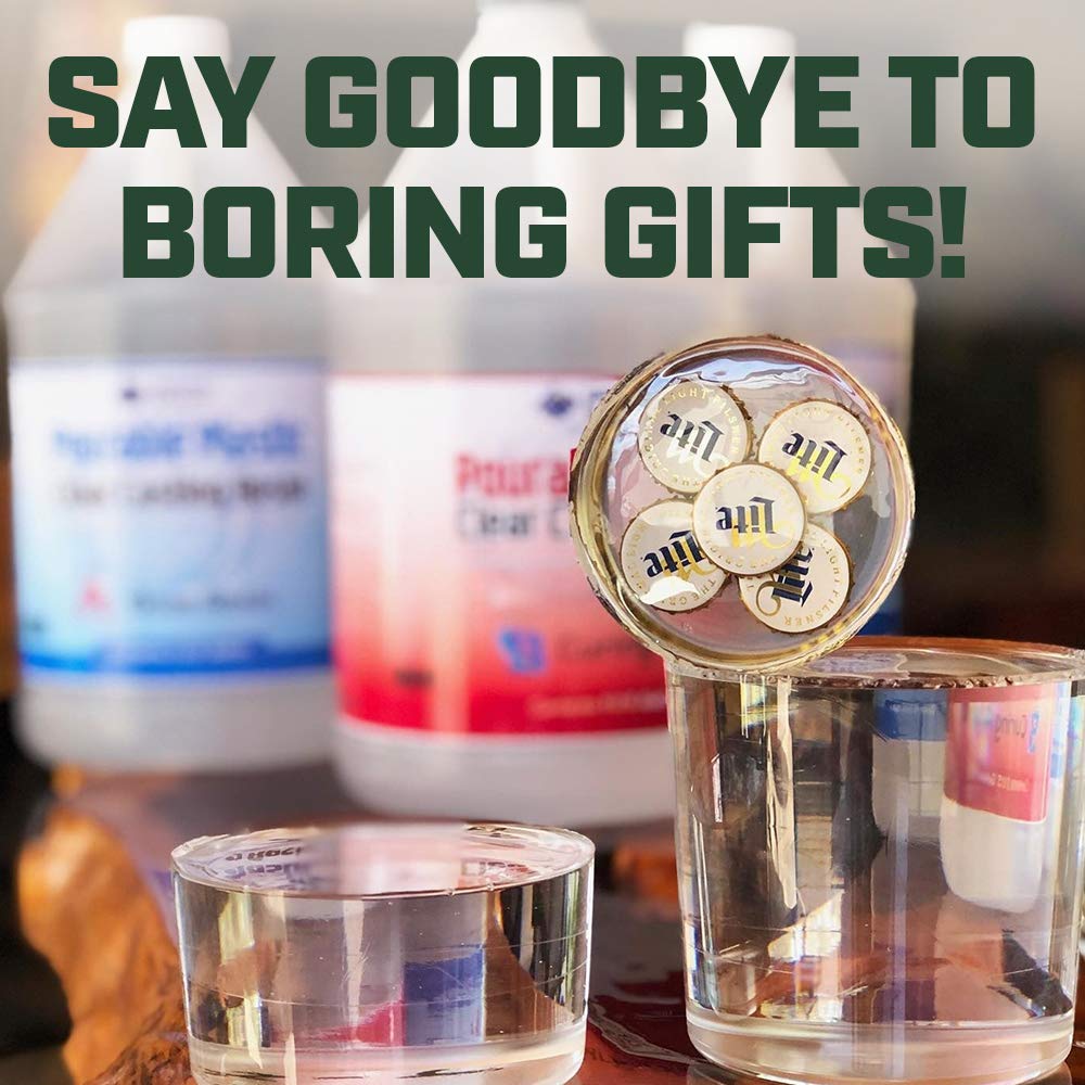 Pourable Plastic Deep Pour Up To 2" Thick USA Manufactured Clear ...