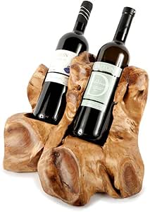 Amazon.com: Core Root Crafts Double Wine Stand : Home & Kitchen