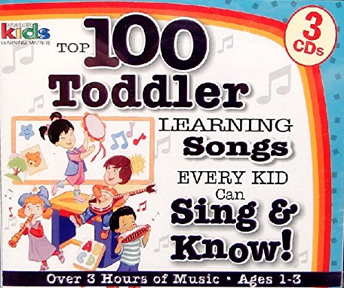 Amazon.com: TOP 100 TODDLER LEARNING SONGS - WONDER KIDS: CDs & Vinyl