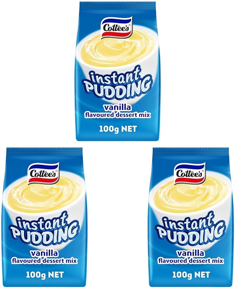 Cottees Instant Vanilla Pudding 100 g (Pack of 3) : Amazon.com.au ...