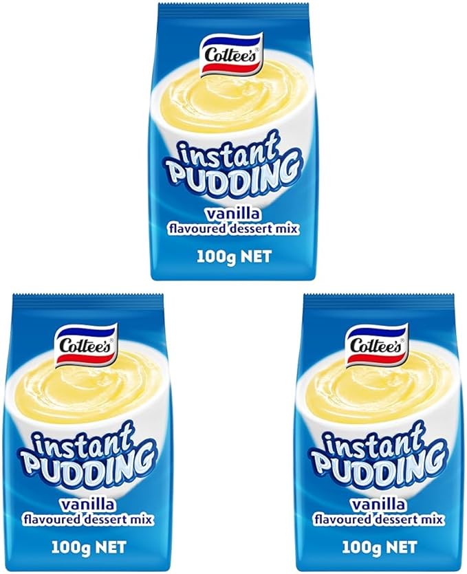 Cottees Instant Vanilla Pudding 100 g (Pack of 3) : Amazon.com.au ...