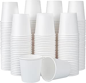 Amazon.com: SIUQ 600 Pack 4 oz Paper Cups, Disposable Mini Bathroom ...