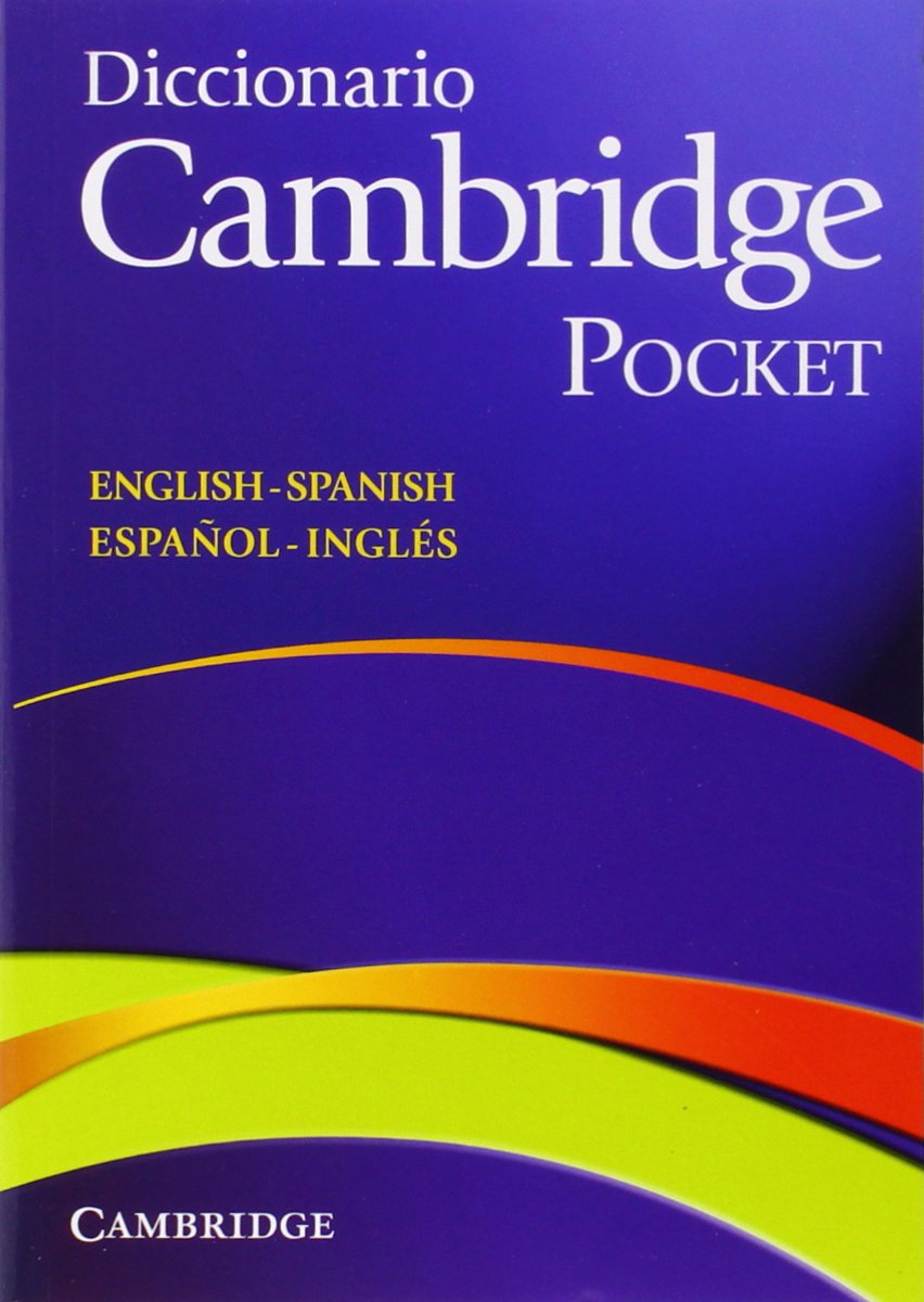 Diccionario Bilingue Cambridge Spanish-English Paperback Pocket edition ...