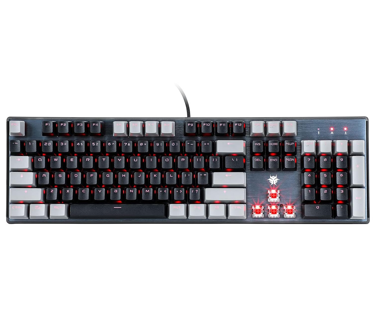Amazon.in: Buy Hexgears GK715S Mechanical Gaming Keyboard, 104 Keys ...