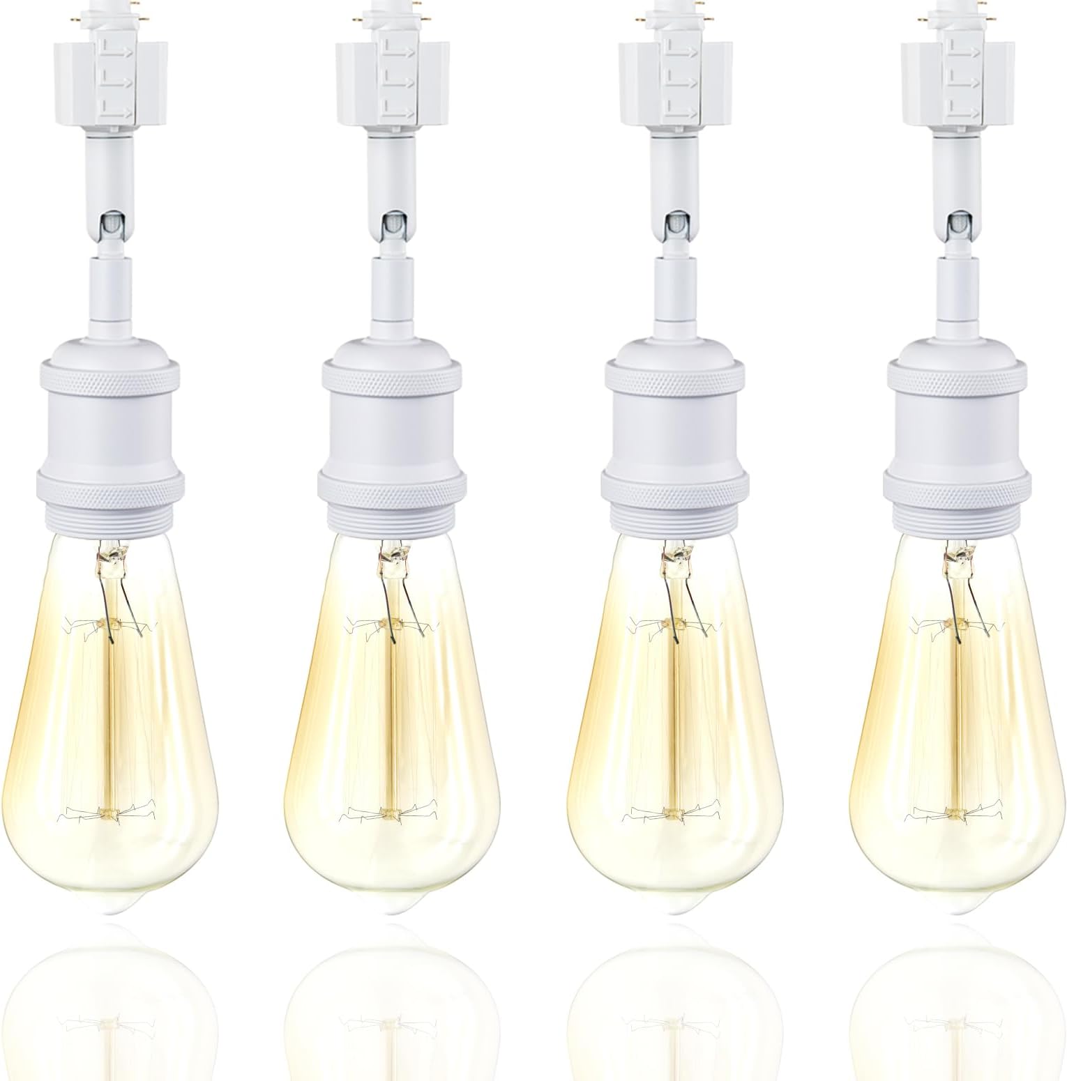 Hiiglxii E26 Track Light Heads H Type Track Lighting Heads Direction ...