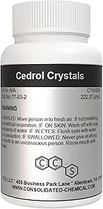 Amazon.com: Cedrol Crystals High Purity Aroma Compound 25g : Industrial ...