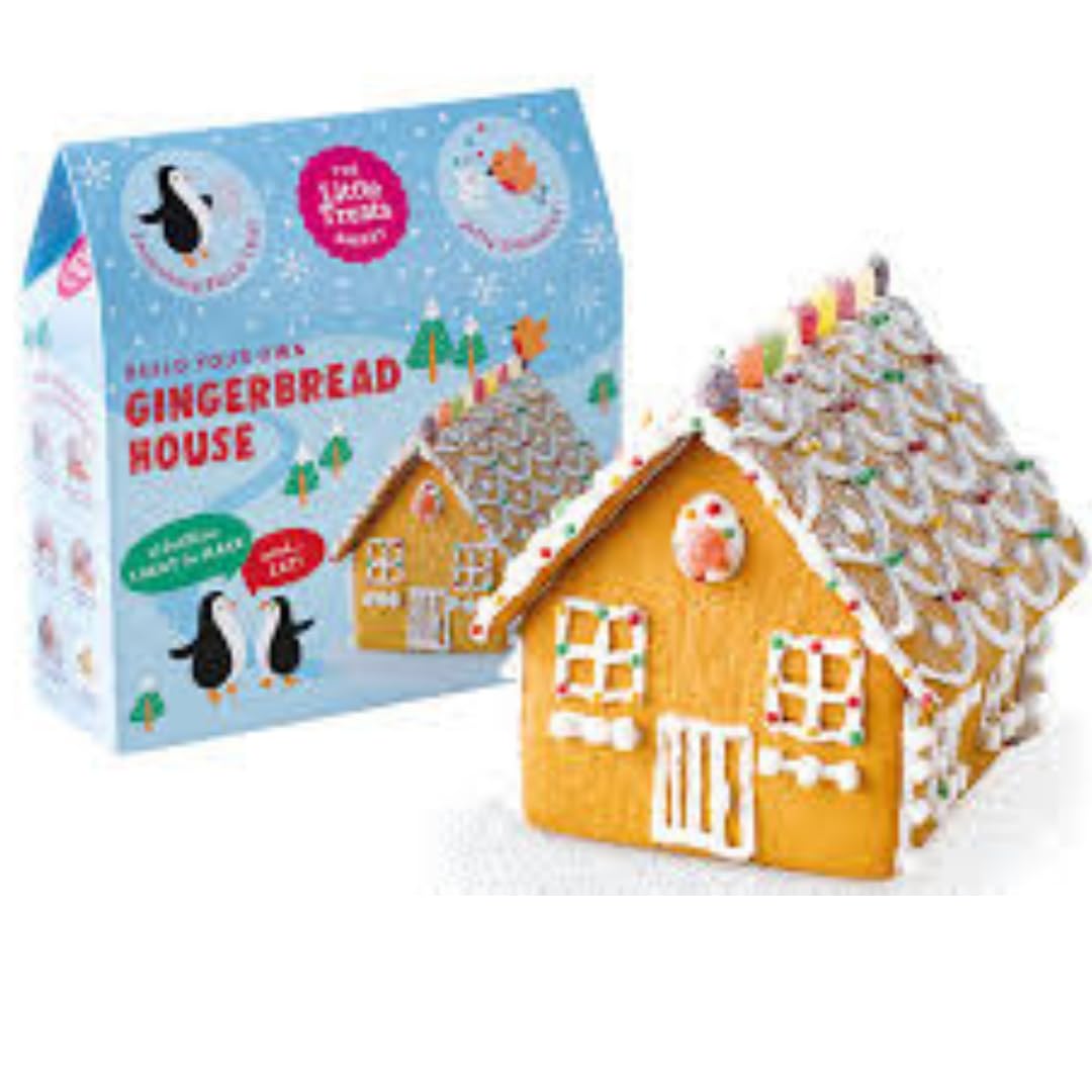 Large Gingerbread House Decorating Kit 750g For Christmas - Build and ...