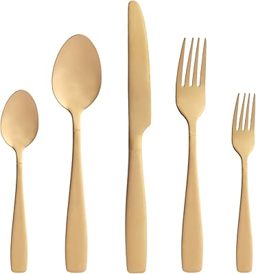 Amazon.com | Hackman Savonia Cutlery set 24 pcs: Flatware Sets ...