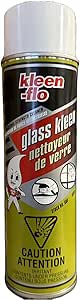 Kleen-flo Industrial Strength Glass & Surface Cleaner, 550g, Streak ...