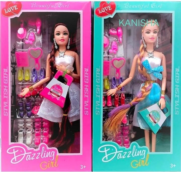 Fashion Girls, Fashion Doll with Dresses Makeup and Cute Doll ...