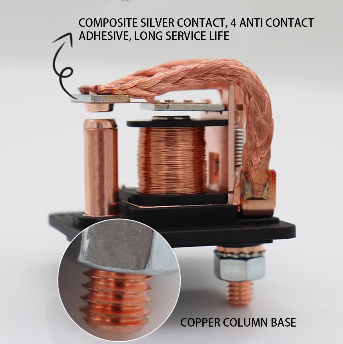 Snapklik.com : Relay 120A, 12V Continuous Duty Relay, 4 Pin High ...