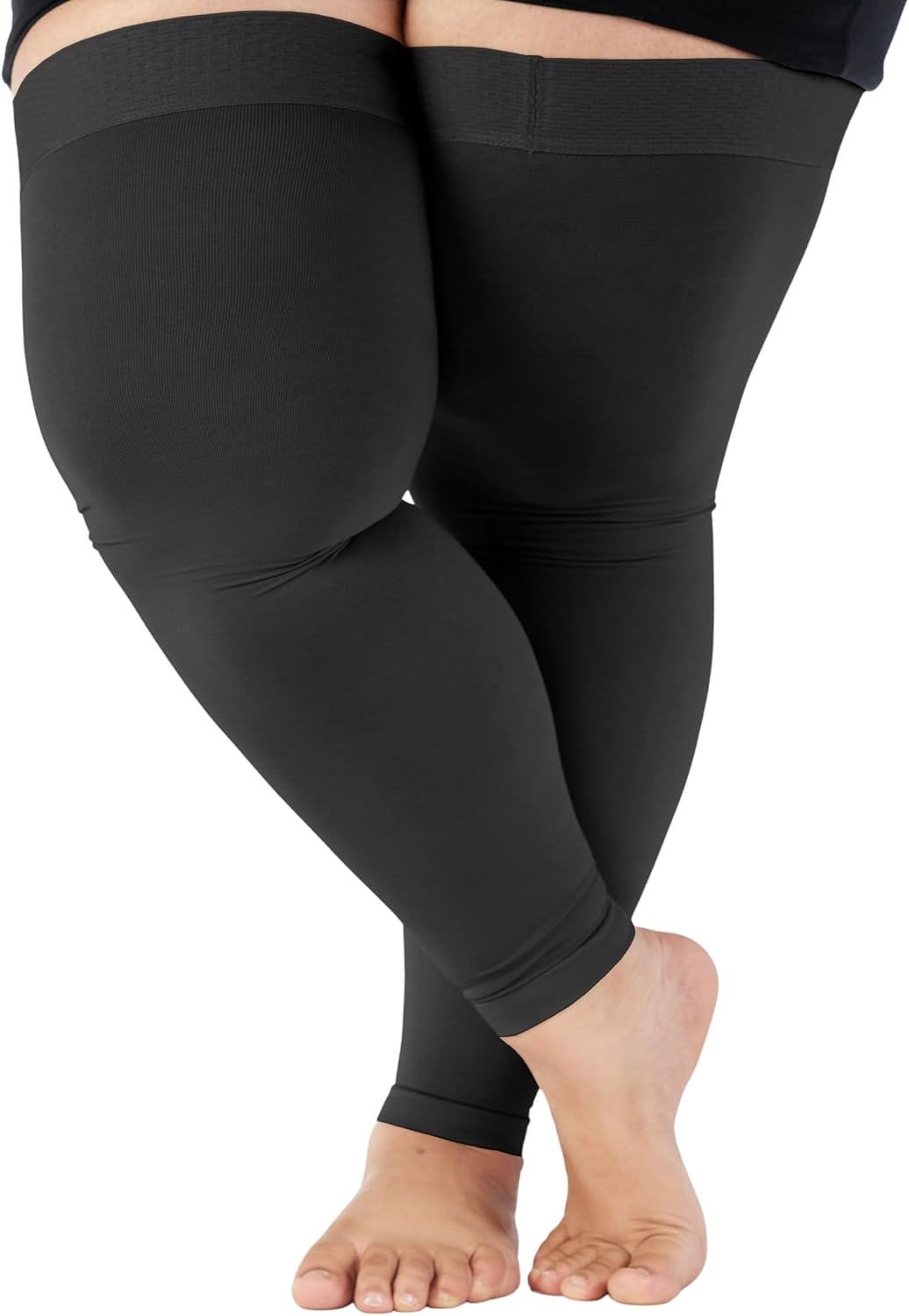 Amazon.com: ABSOLUTE SUPPORT Compression Thigh High Sleeve 20-30mmHg ...