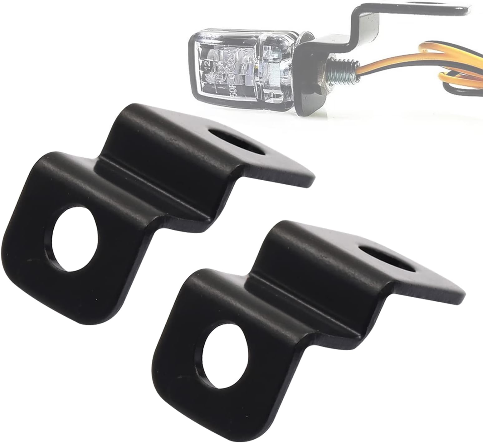 Amazon.com: 4 Pack Motorcycle Turn Signals Mount Motorcycle Light Mount ...