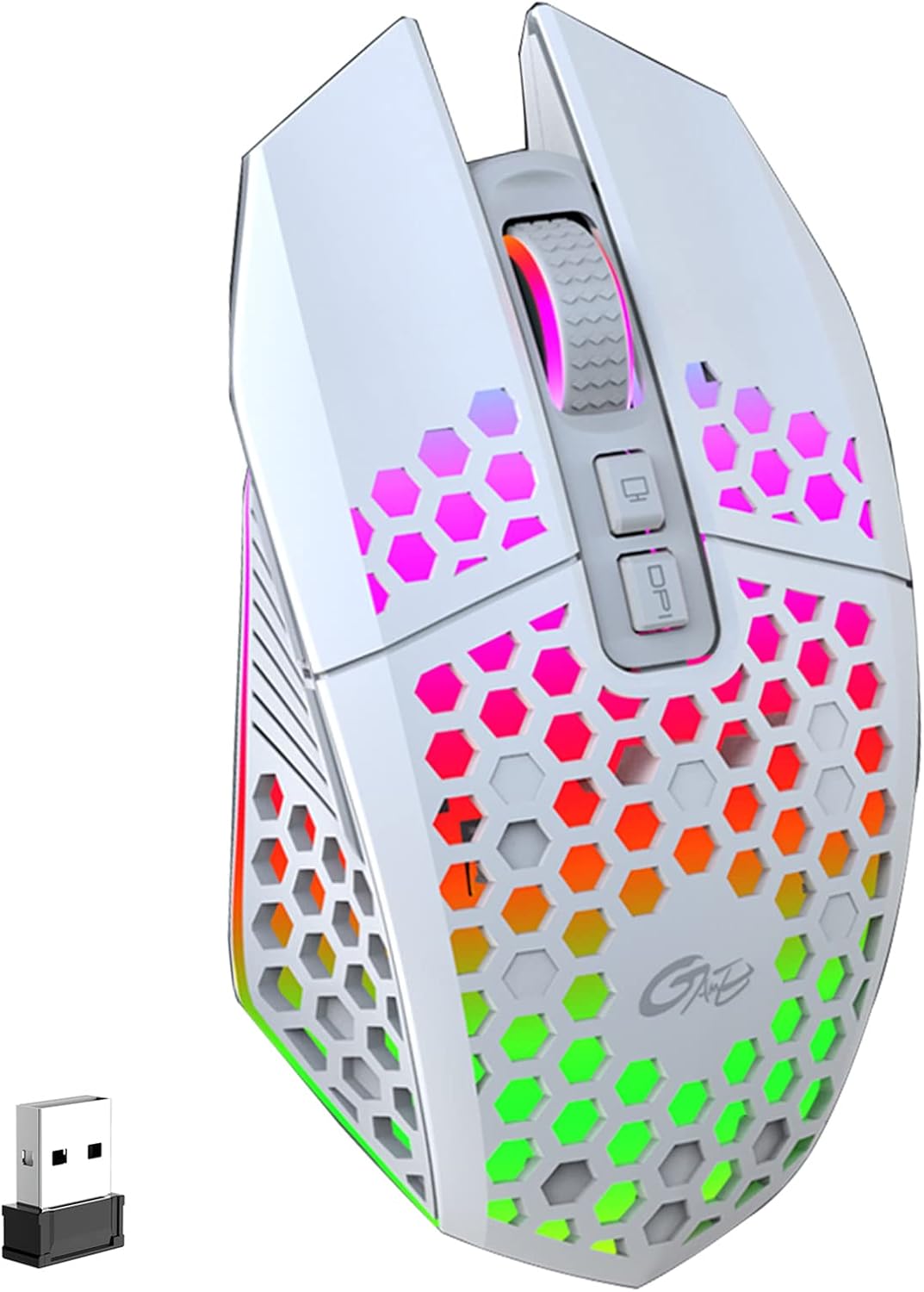 MINGQIU 2.4G Wireless Mouse Portable Cordless Computer Mouse for ...