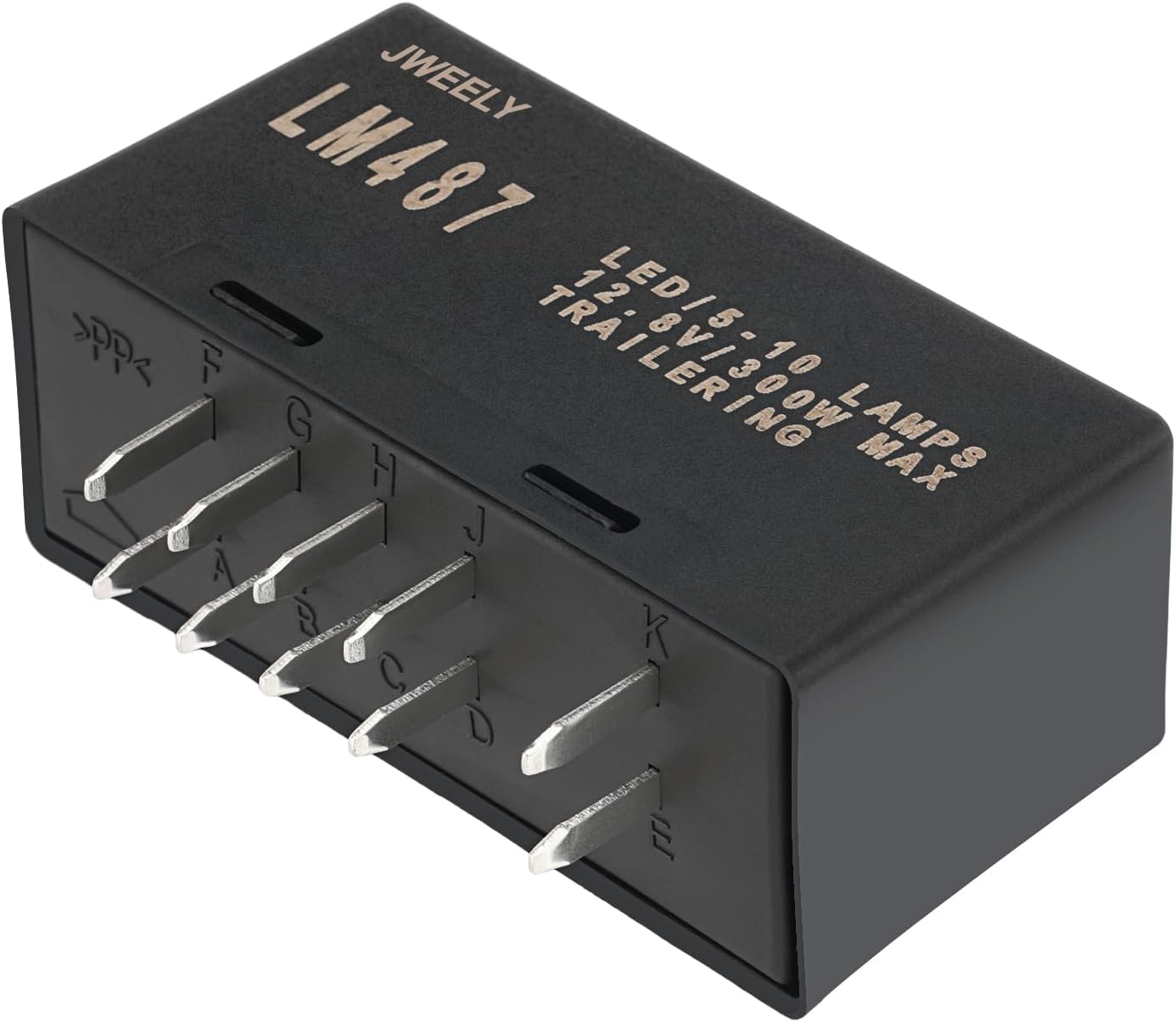 Amazon.com: JWEELY LM487 Led Flasher Relay for Warning and Turn Signal ...