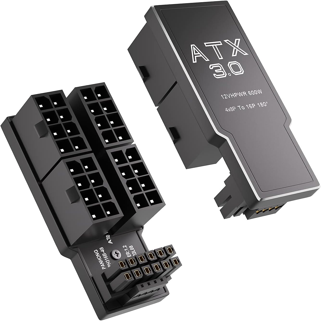 Amazon.com: JOYJOM 12VHPWR 180 Degree Angled Adapter: ATX 3.0 16 Pin to ...