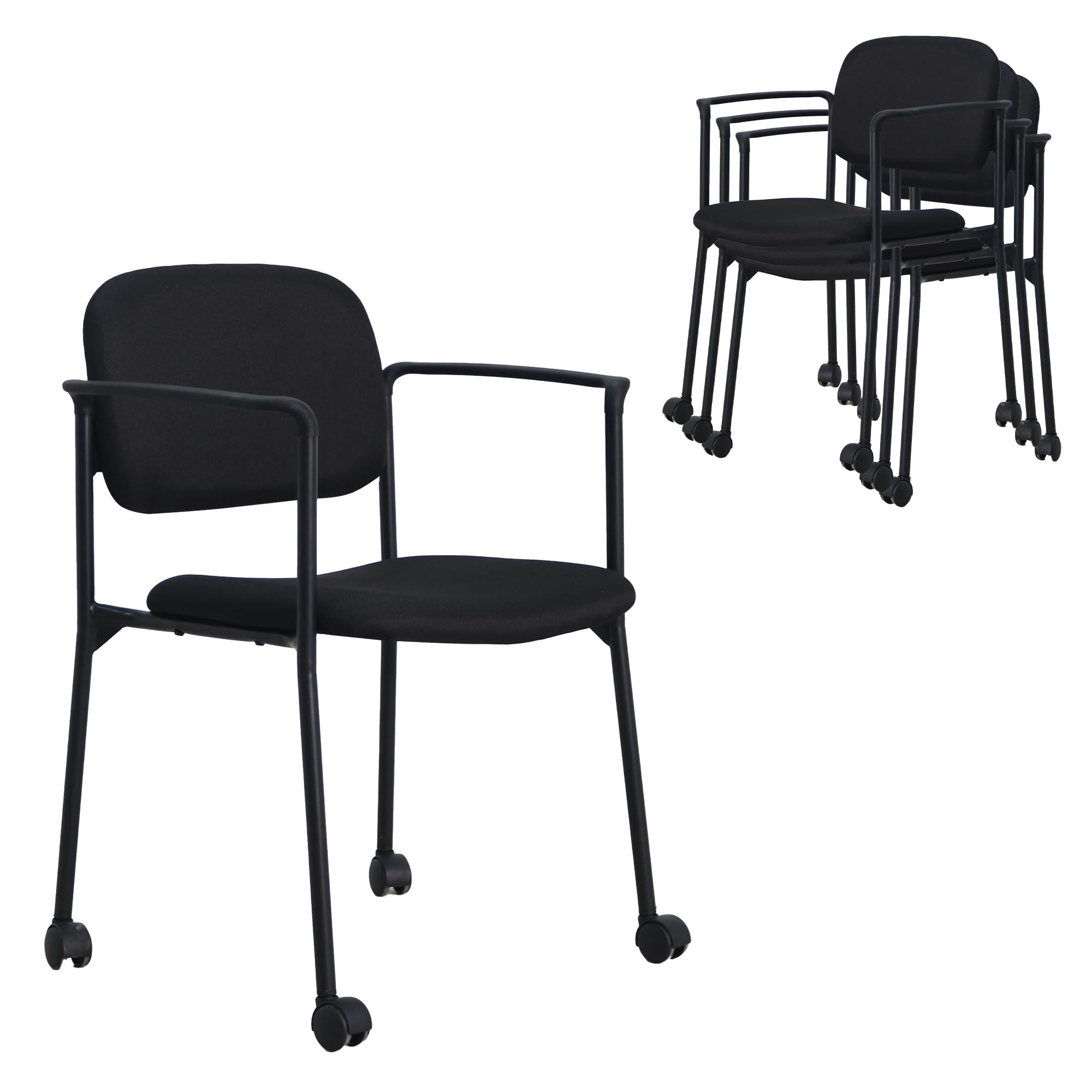 Snapklik.com : SNUGWAY Stackable Reception Guest Visitor Office Meeting ...